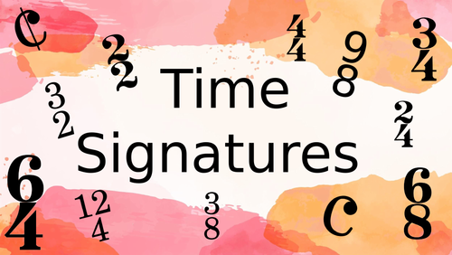 Time Signatures KS3 music | Teaching Resources