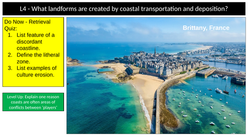 Coastal Transportation AQA | Teaching Resources