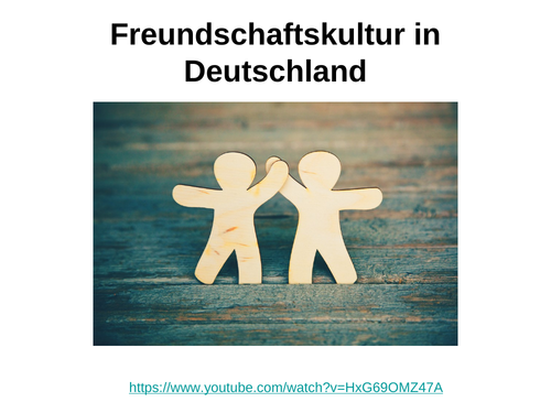 Freundschaft / Friendship | Teaching Resources