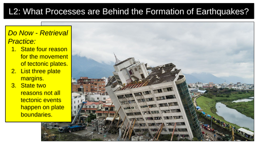 Earthquakes AQA | Teaching Resources
