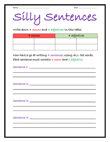 Creative Writing Activities - 3 differentiated worksheets | Teaching ...