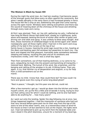 'The Woman in Black' KS3 Intervention | Teaching Resources