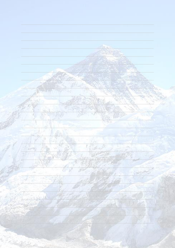 Mount Everest Writing Frame | Teaching Resources