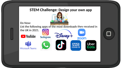 STEM Activity- Design an App | Teaching Resources