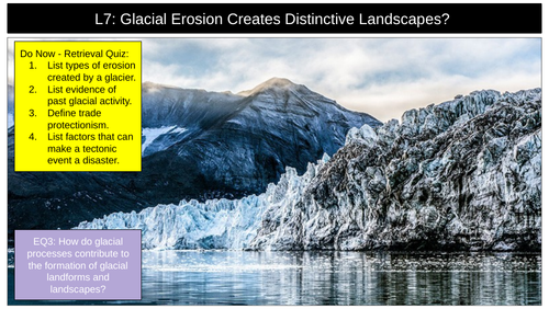 Glacier Erosion | Teaching Resources