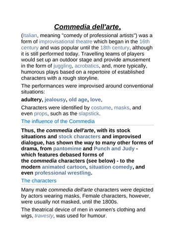 Drama Lesson Plans: KS3, KS4, GCSE Teaching Resources ǀ Tes