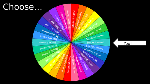 Random Name Selector | Teaching Resources