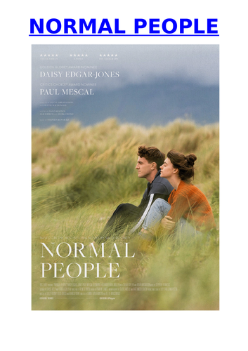 Normal People Revision Pack - Paper 1 reading exam | Teaching Resources