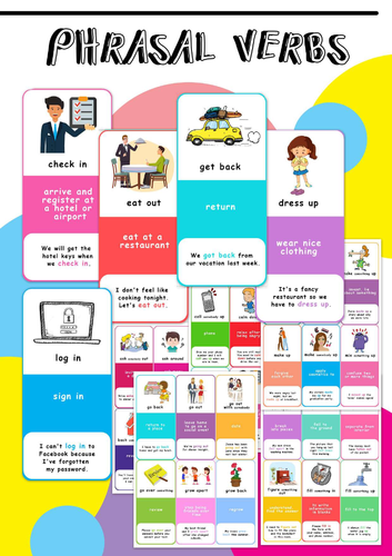 150 Phrasal Verbs | Teaching Resources