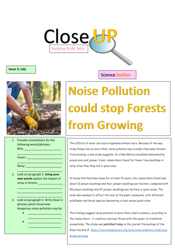 BGE Newspaper (RUAE Skills): Issue 3 | Teaching Resources BGE Newspaper (RUAE Skills): Issue 3 | Teaching Resources