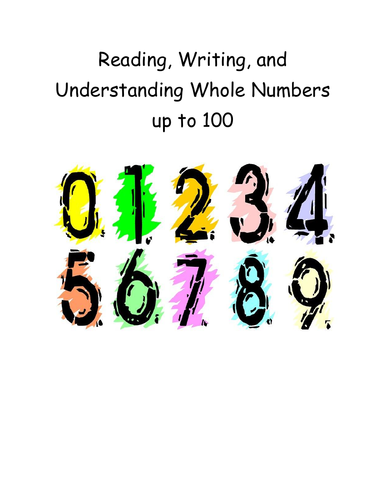 Reading, Writing, and Understanding Whole Numbers up to 100 | Teaching ...