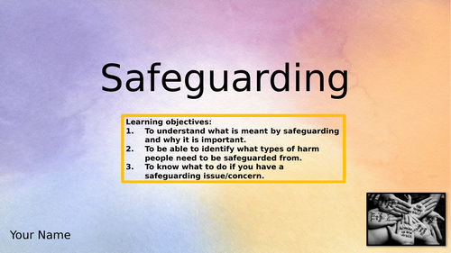Safeguarding Activity PowerPoint | Teaching Resources