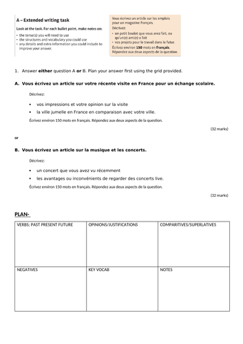 150 WORD TASK WITH FEEDBACK AND PURPLEPEN | Teaching Resources