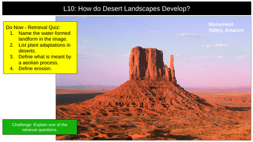 Desert Landscapes | Teaching Resources