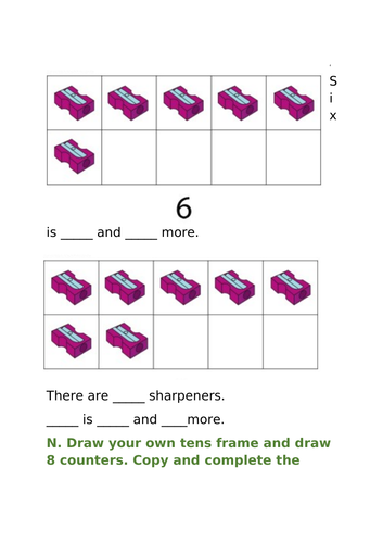 NCETM Spines work sheet | Teaching Resources
