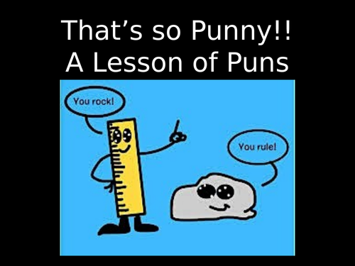 Fun With Puns PowerPoint | Teaching Resources
