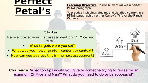 Of Mice and Men - Analytical Paragraphs | Teaching Resources