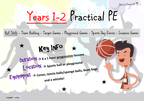 Years 1-2 PE Plans | Teaching Resources
