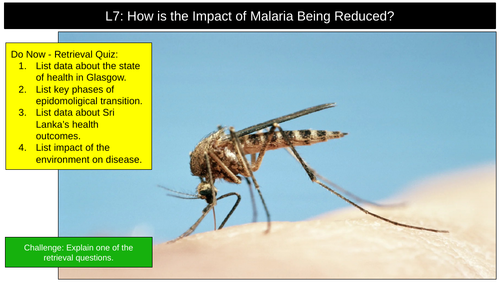 Malaria AQA | Teaching Resources