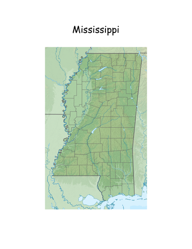 Mississippi Geography | Teaching Resources