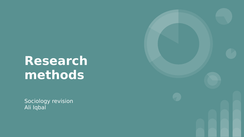 Research Methods - AQA Sociology | Teaching Resources