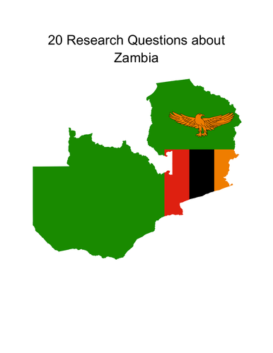 20 Research Questions about Zambia | Teaching Resources