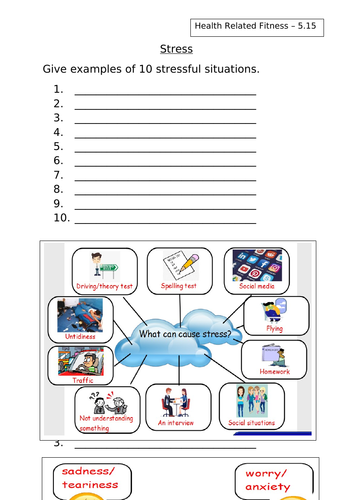 Dealing with stress | Teaching Resources