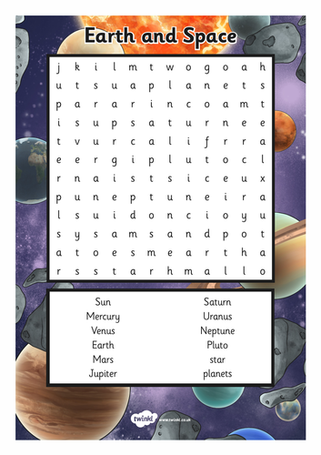Earth and Space: Primary Science Teaching Resources ǀ Tes
