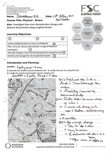GCSE Geography AQA Issues and Evaluation Exmplar Work | Teaching Resources