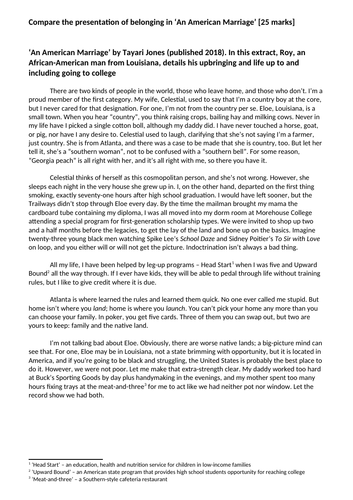 English Literature A-Level Unseen Prose Pack | Teaching Resources