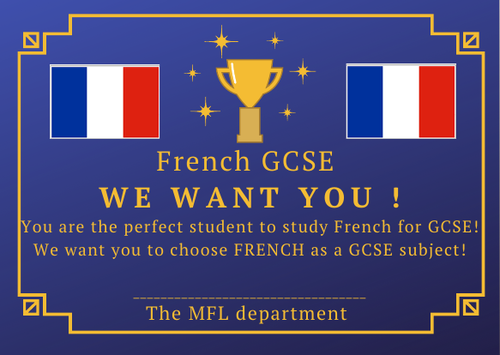 Card _ French GCSE option | Teaching Resources
