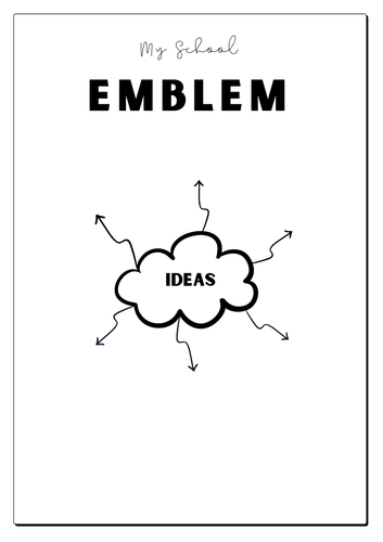 Create a School Emblem / Logo / Coat of Arms - Teambuilding / Back to ...