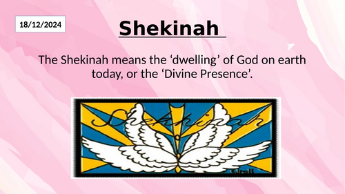 Shekinah | Teaching Resources