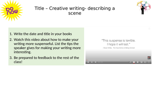 Creative Writing | Teaching Resources