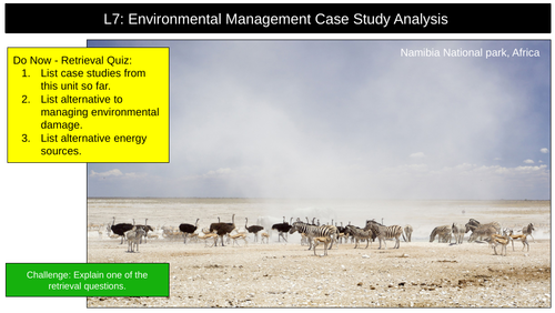 Environmental Management Case Study Cambridge International | Teaching ...