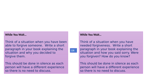Y8 Parables: The Unforgiving Servant | Teaching Resources