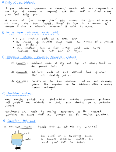 Pure Substances and Mixtures | Teaching Resources
