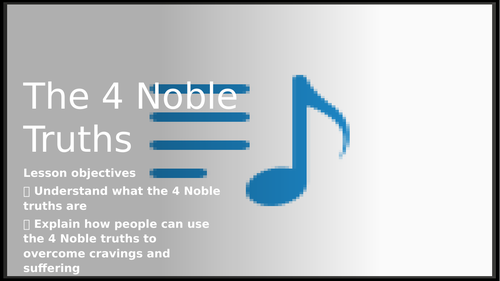 4 noble truths | Teaching Resources