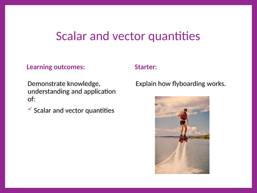 Scalar Physics