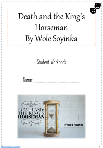 Death and the King's Horseman Act 1 (CIE IGCSE) | Teaching Resources