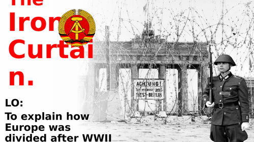 The Iron Curtain | Teaching Resources