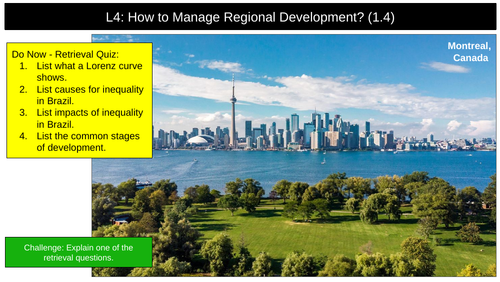 Manage Regional Development Cambridge International | Teaching Resources