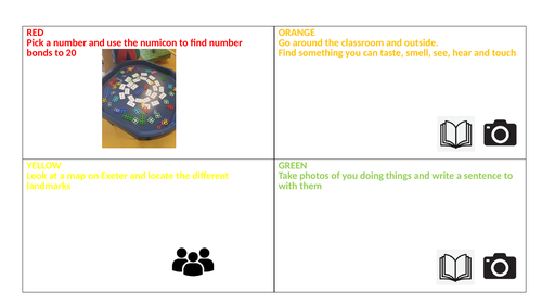 Rainbow Challenges 2 | Teaching Resources