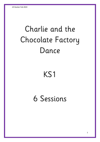 KS1 PE Planning - Dance - Charlie and The Chocolate Factory | Teaching ...