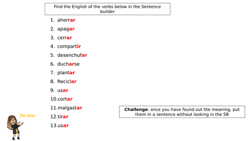 Y9 The environment-el medio ambiente | Teaching Resources