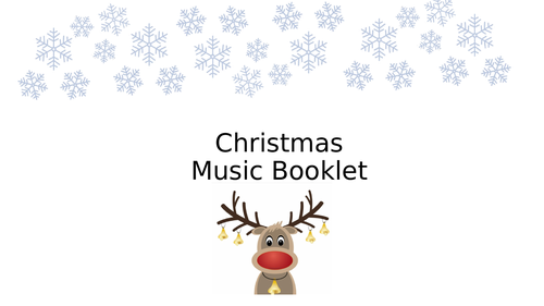 Christmas Keyboard Music Booklet | Teaching Resources