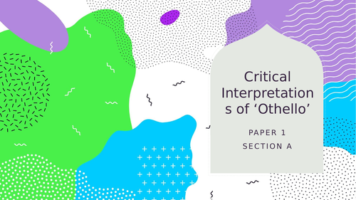 'Othello' Bundle | Teaching Resources