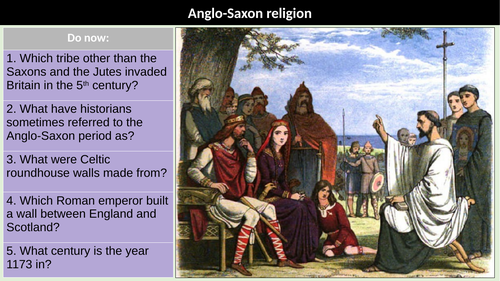 Anglo-Saxon religion | Teaching Resources