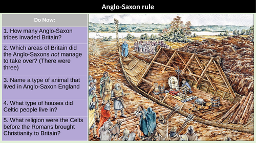 Anglo-Saxon rule | Teaching Resources
