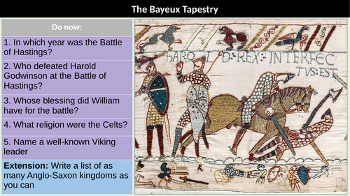 Bayeux Tapestry | Teaching Resources